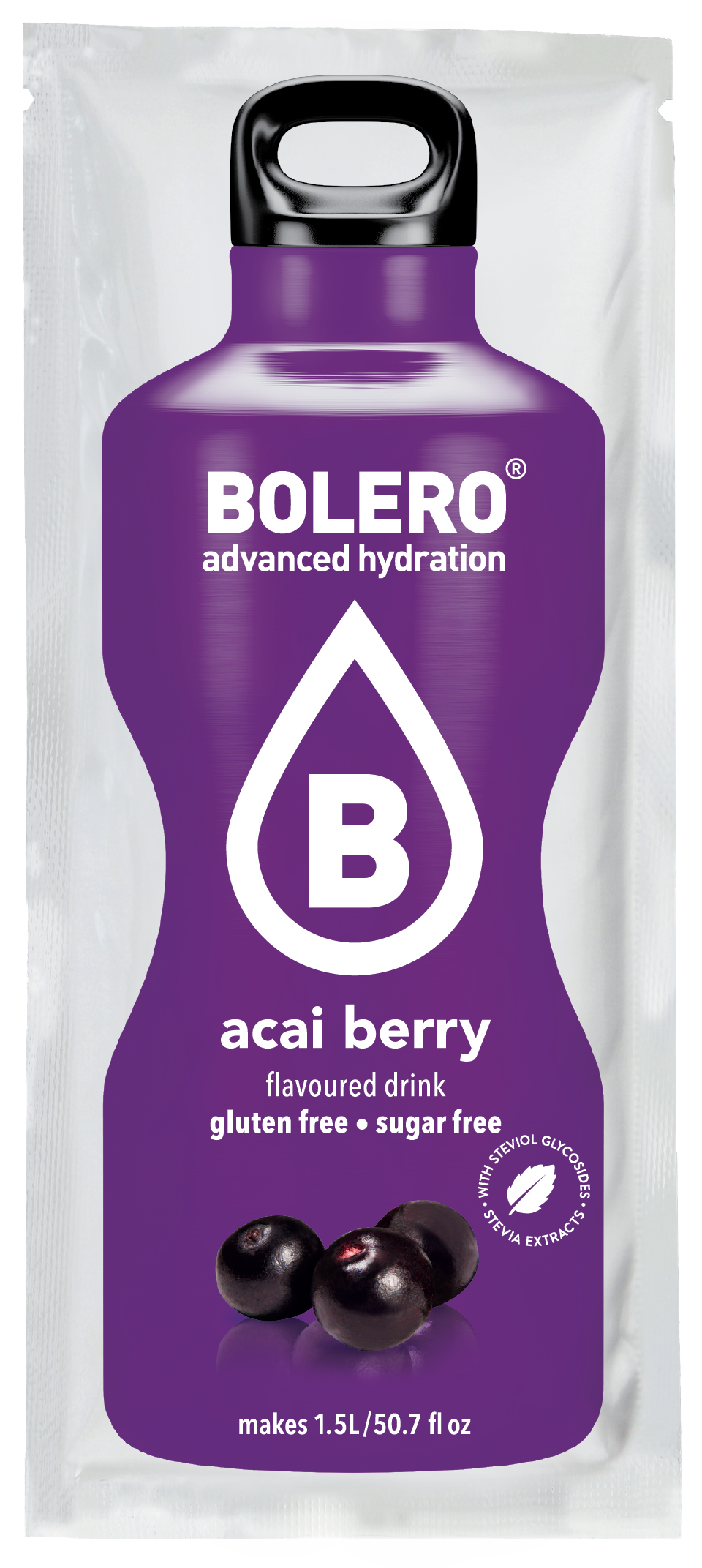 Bolero Advanced Hydration - Acai Berry - Large Single Sachet – bolerousa