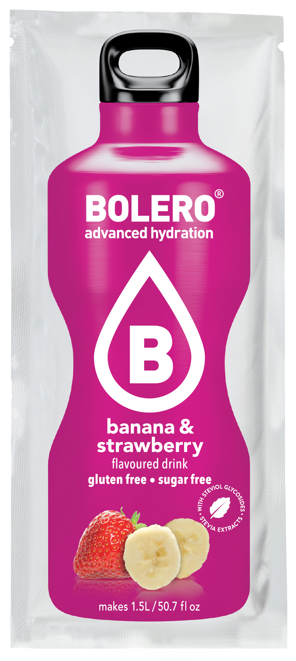 Bolero Advanced Hydration - Banana and Strawberry - Single Sachet ...
