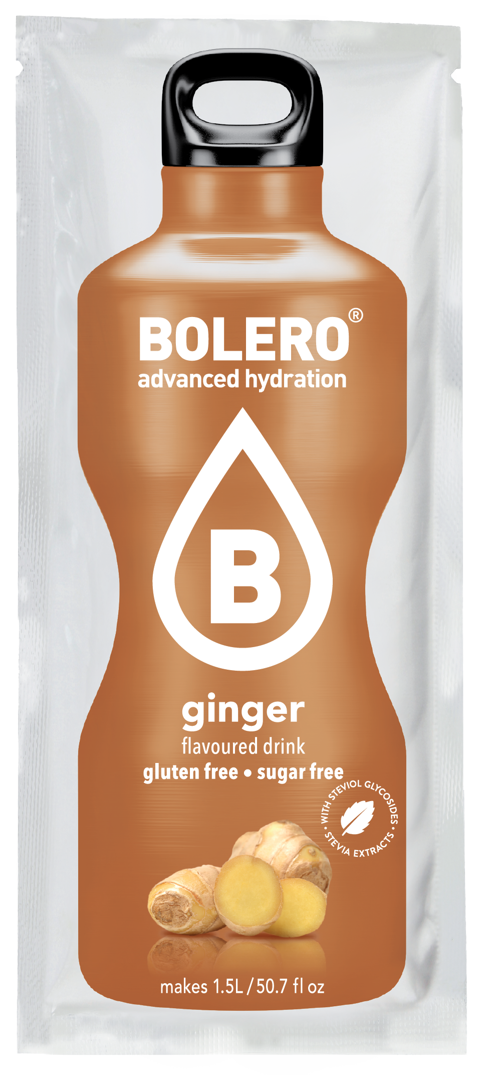 Bolero Advanced Hydration - Ginger - Single Sachet – bolerousa
